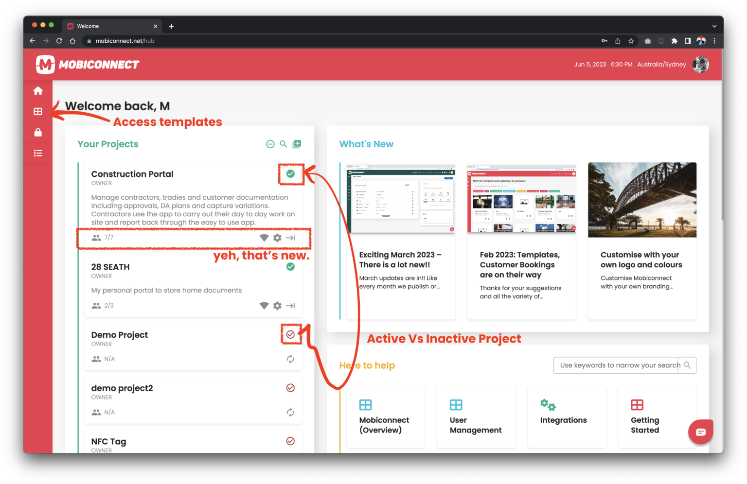 May and June brings more UX love!! - Mobiconnect Documentation