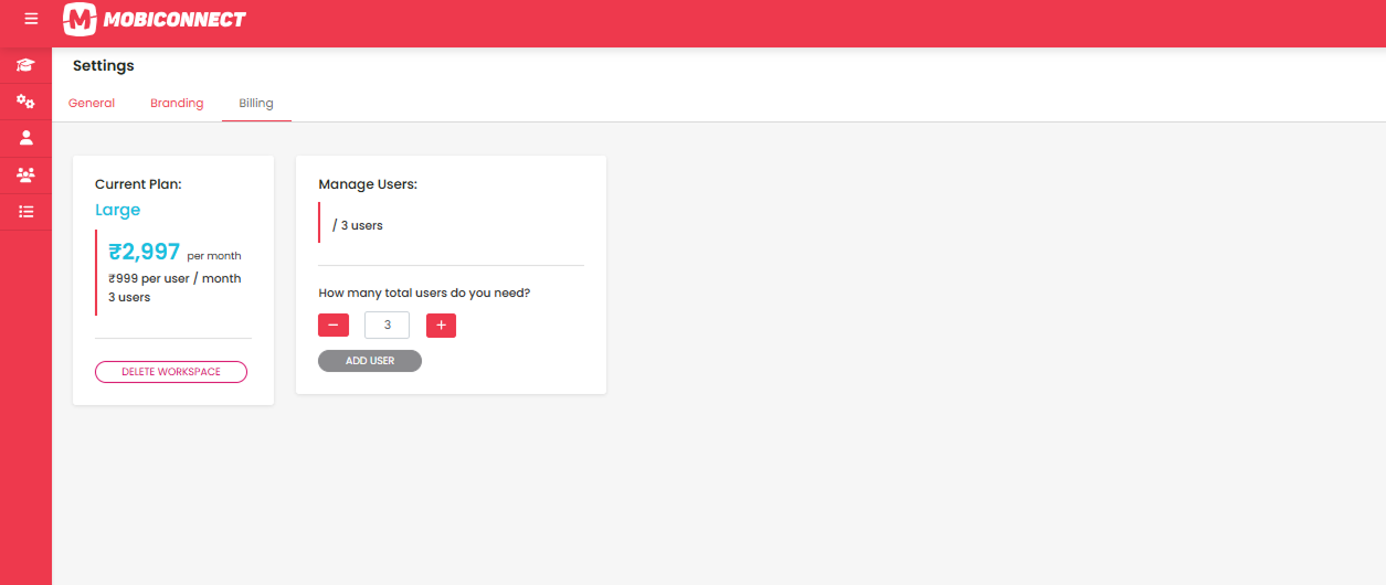 Manage Subscriptions and Billing - Mobiconnect Documentation